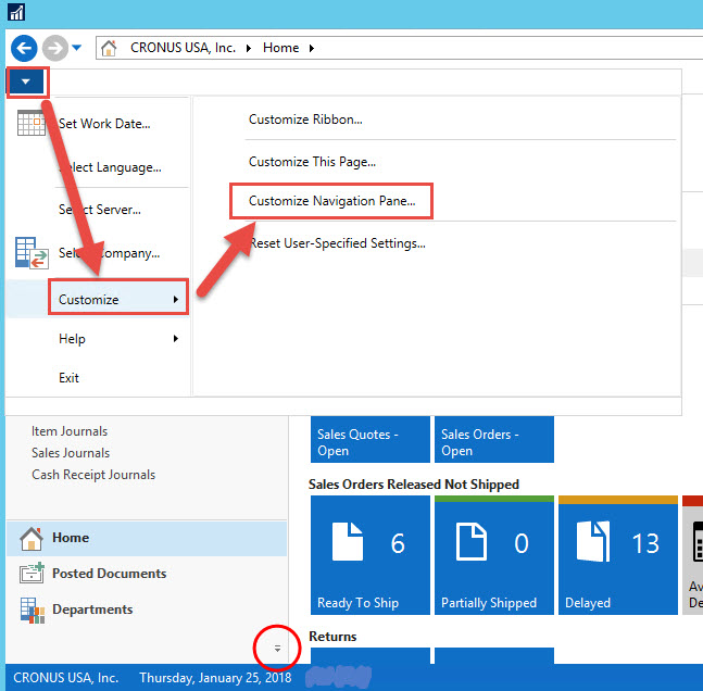Microsoft Dynamics NAV простыми словами: Role Center и его конфигурация ...