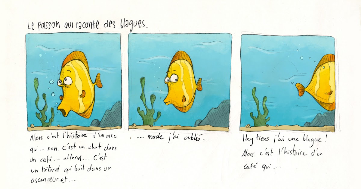 Les Bidules de C4rrousel: Le poisson qui fait des blagues