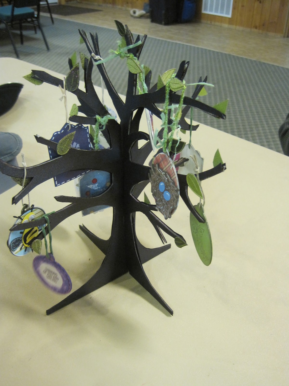 Obsessed with Scrapbooking: Creative University and 3-D Tree Project