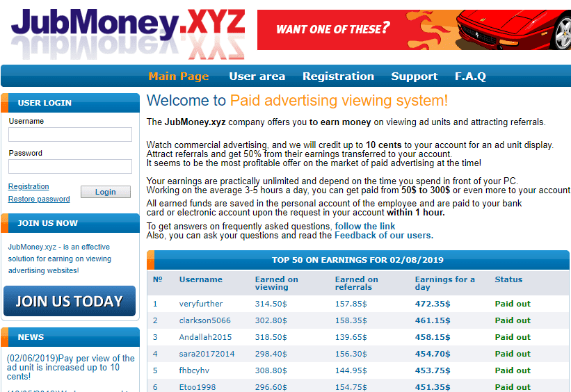 money.xyz Reviews Legit or scam site to earn 1000$