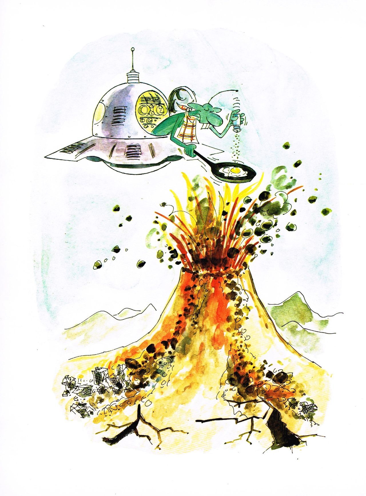 NO MEMORY: LES PETITS HOMMES VERTS by PAT MALLET (2)