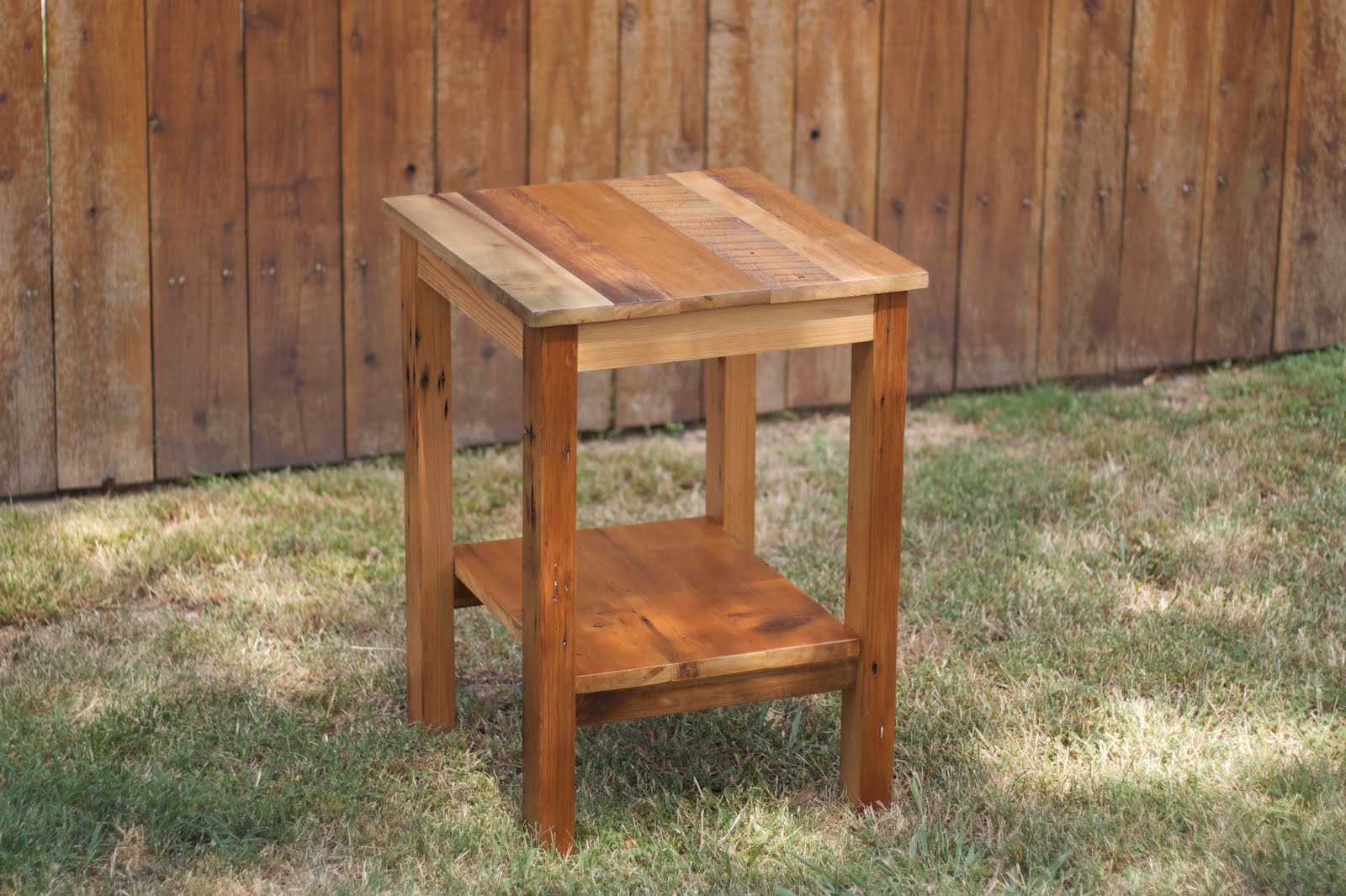 Arbor Exchange | Reclaimed Wood Furniture: Patchwork End Tables