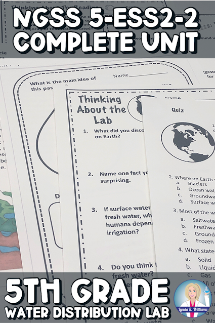 5th Grade Water Distribution Complete Unit - Teaching Science with ...