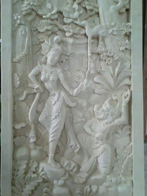 Panil ukir batu alam murah - Spesialis Batu Alam Bali