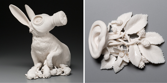 Happiness is...: Hand-made sculptures by Kate Macdowell