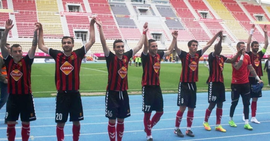 FK Vardar Skopje wins 10th Macedonian league title