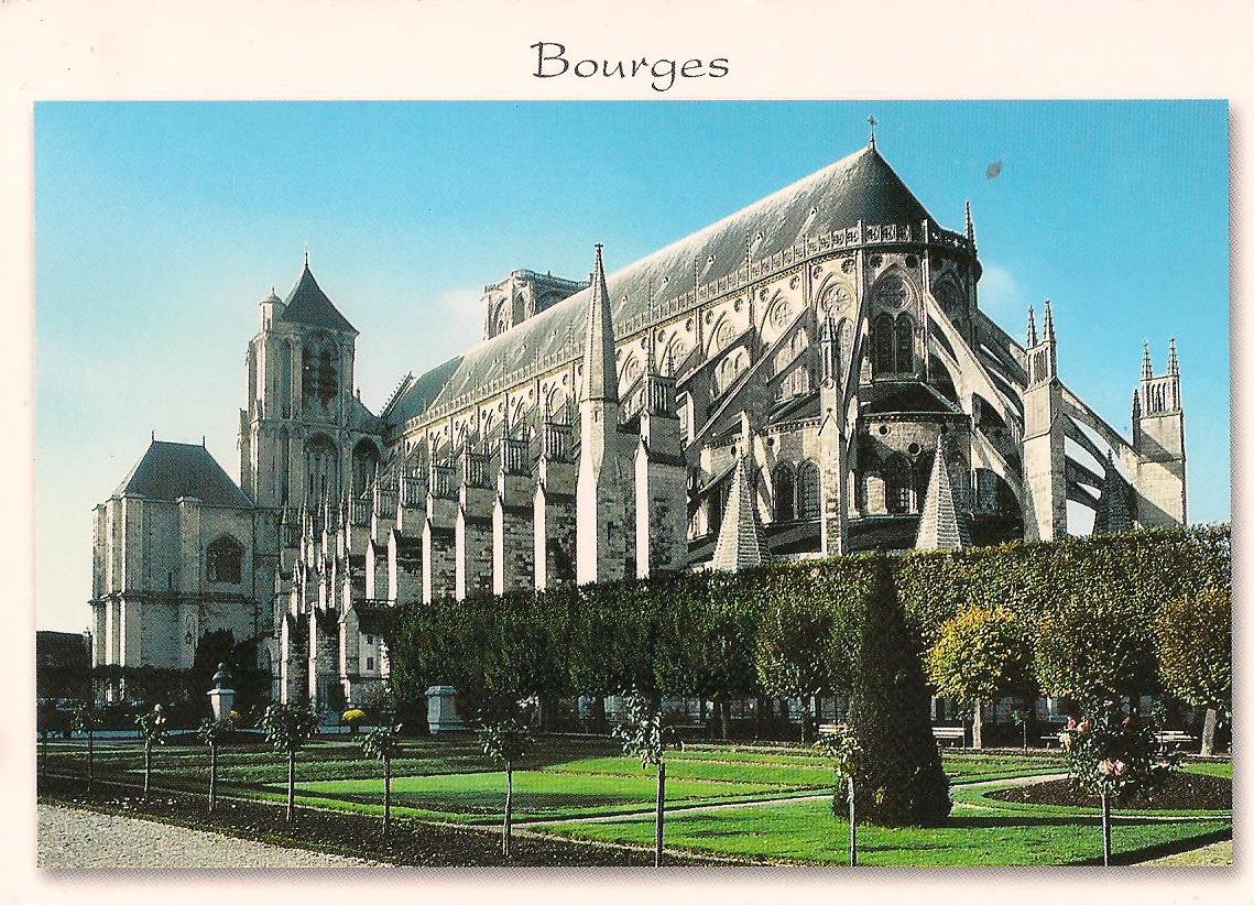 MY UNESCO WHS POSTCARDS COLLECTION: FRANCE - Bourges Cathedral