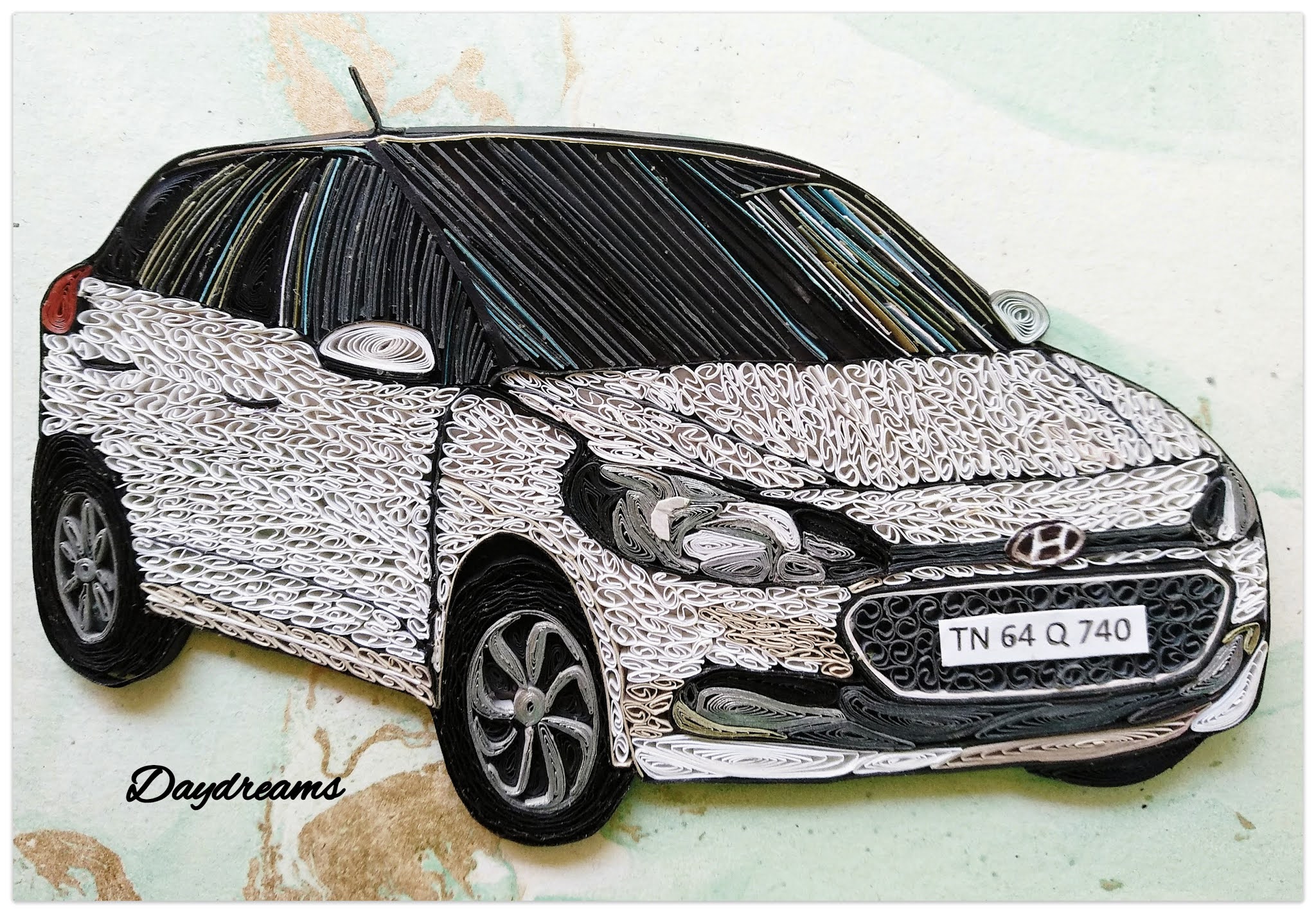 DAYDREAMS: Car quilled