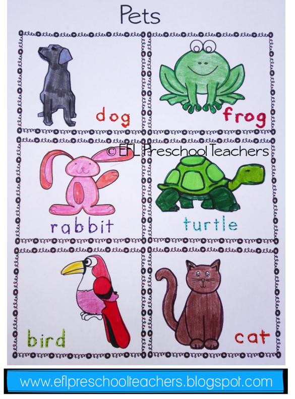 ESL/EFL Preschool Teachers: Pet Activities for Preschool ELL