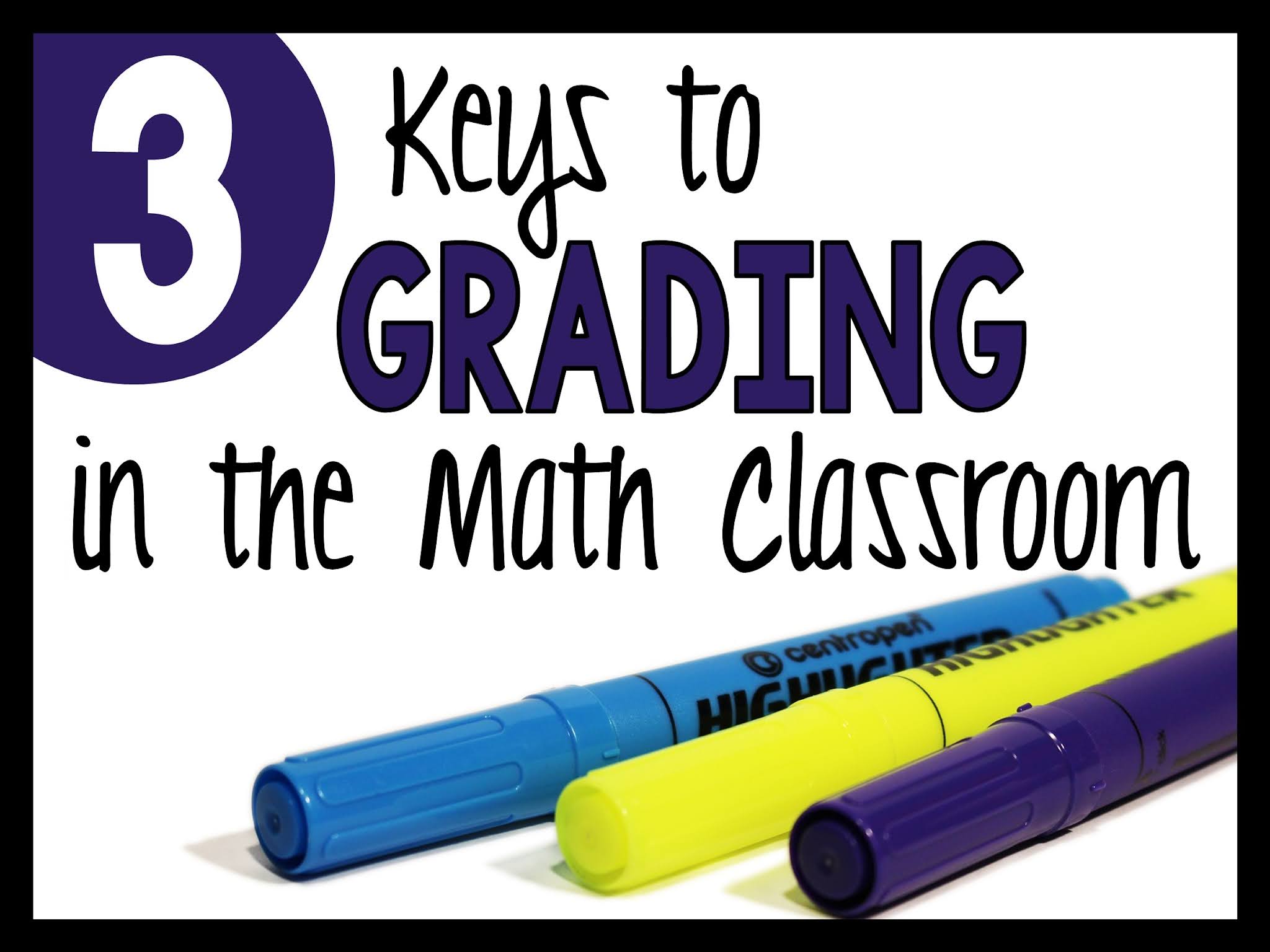 3 Keys to Grading in a Math Classroom - Make Sense of Math