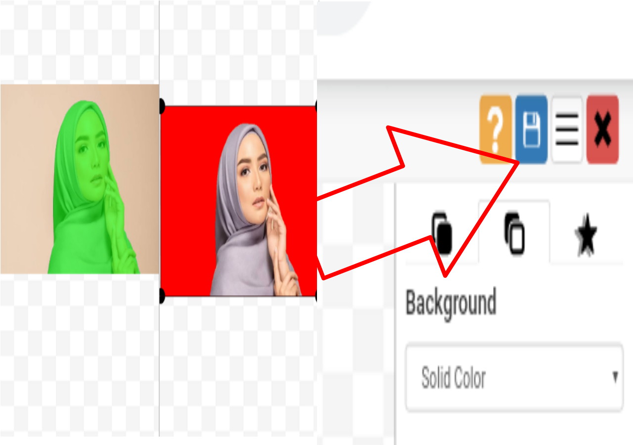 Cara Membuat Foto Dengan Background Merah Tanpa Aplikasi dan Software
