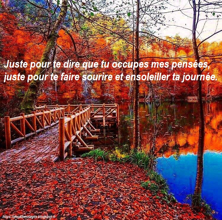 BONNES IMAGES DU MATIN - MESSAGES DOUX