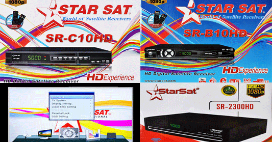 All Starsat HD SatelliteTv Receivers Update Software 2018 | Digital Satellite HD Receivers SW ...