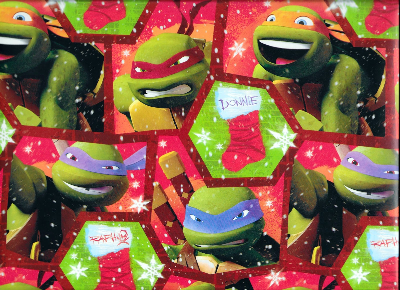 The Sewer Den: 24 Days of Turtle (2014): Day 9 (Gift Wrap Bundle)