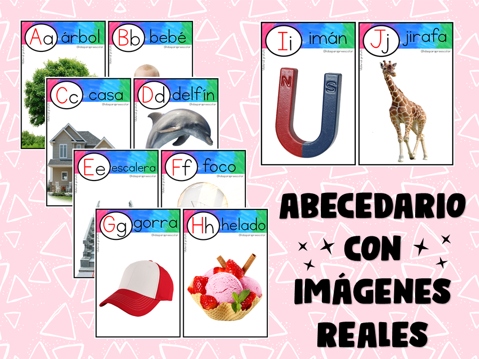 ABECEDARIO CON IMÁGENES REALES