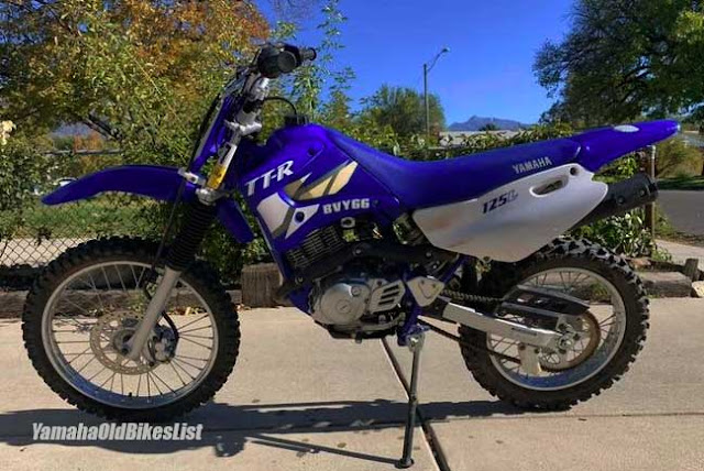 Yamaha TTR 125 L - Big Wheel/Large Wheel Version Of Yamaha TTR125 ...