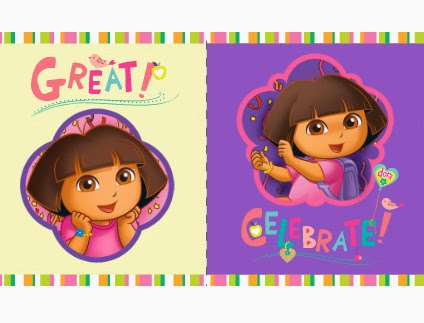 Nickelodeon Pampers: Dora's Potty Training Reward Cards