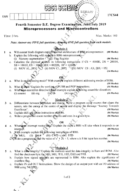 Visvesvaraya Technological University B.E. COMPUTER SCIENCE (CBCS ...