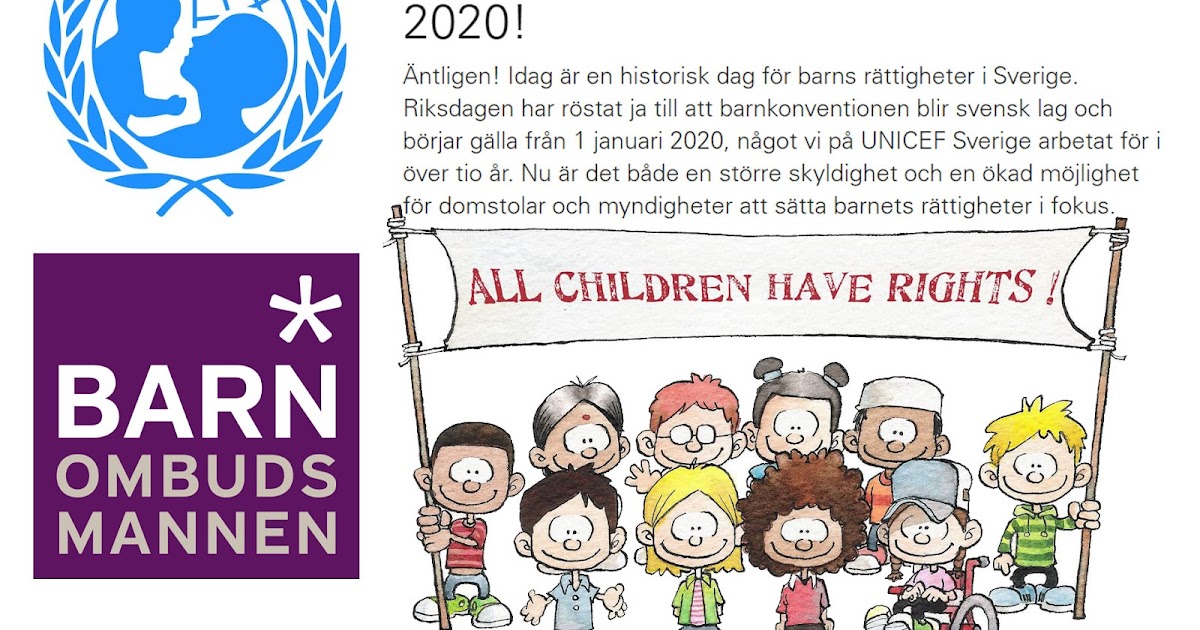 .: Barnkonventionen