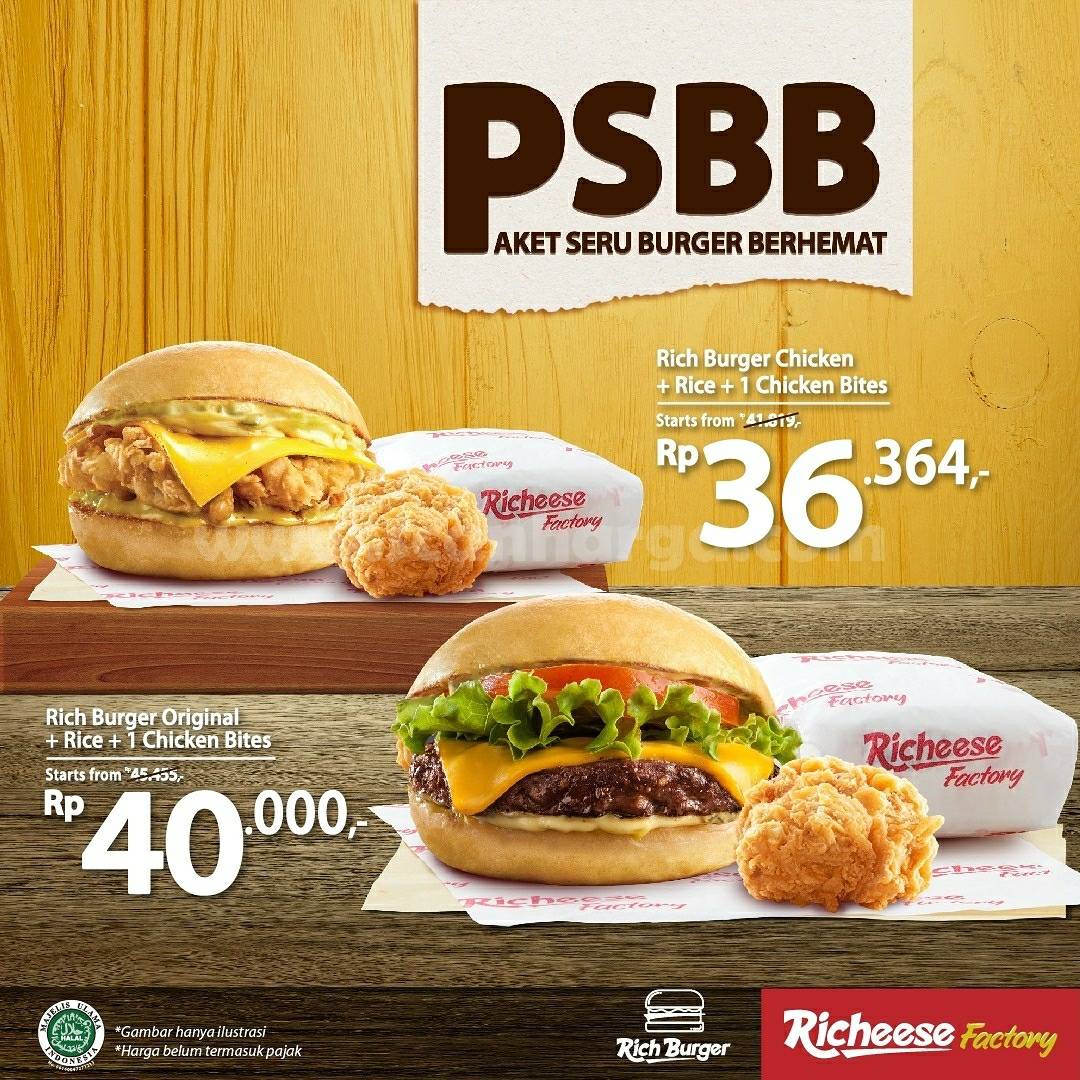 RICHEESE FACTORY Promo PSBB Harga mulai dari Rp 36.364 - scanharga