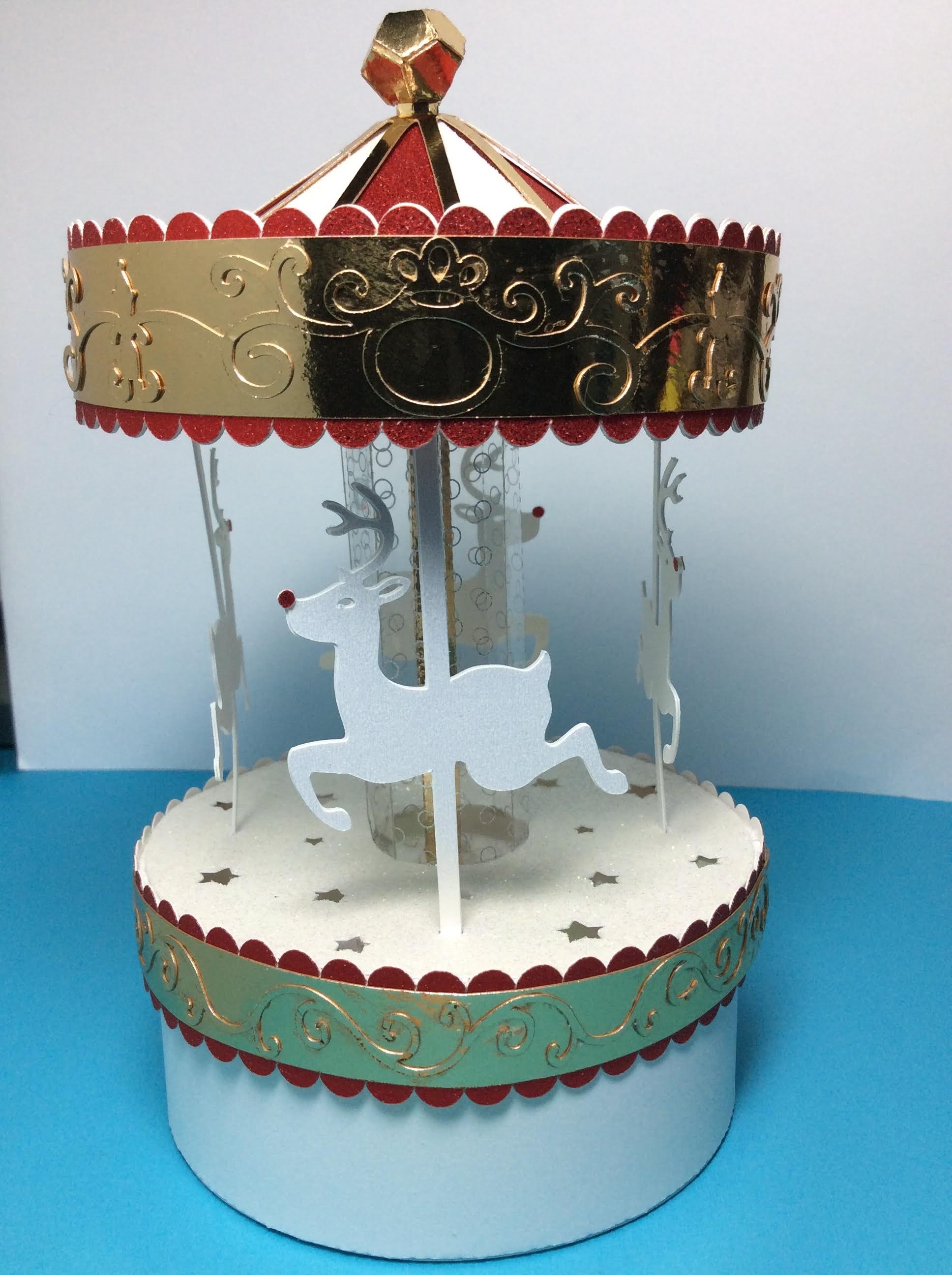Papercrafts and other fun things: A Christmas Carousel with a Color ...