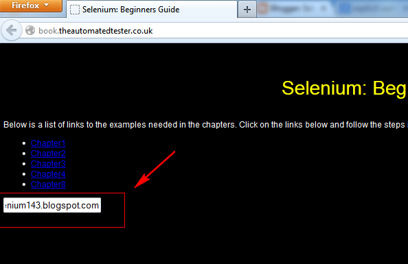Selenium-By-Arun: 305. Using sendKeys( ) predefined method for entering ...
