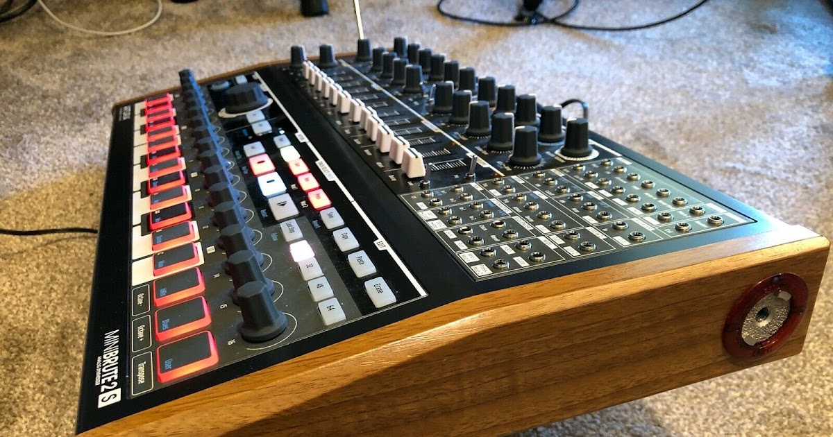 MATRIXSYNTH: Arturia Minibrute 2S analogue semi-modular synth and sequencer