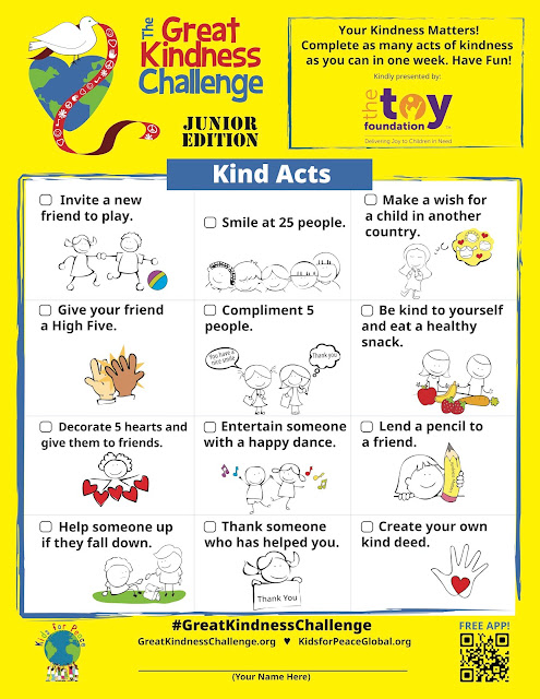 Mitchell School Counseling: The 2020 Great Kindness Challenge is here!