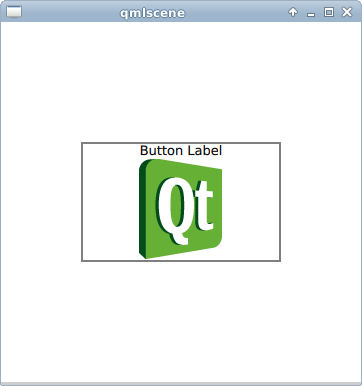 Qteveloper: qml example: add image on button