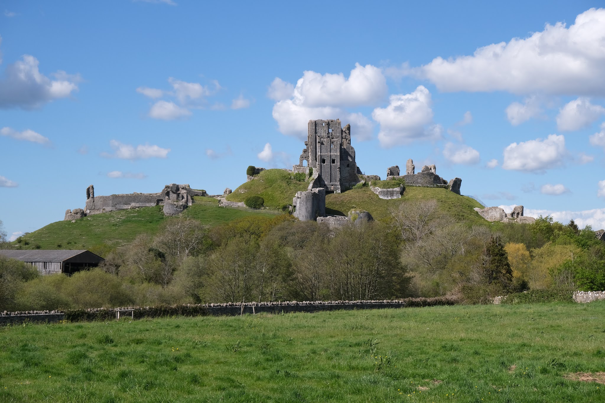 Walking in the country: Corfe Castle and Church Knowle
