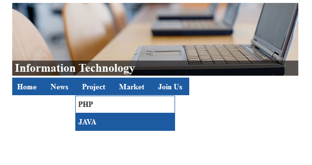 HOW TO MAKE SIMPLE MENU WITH HTML AND CSS - IT CODE
