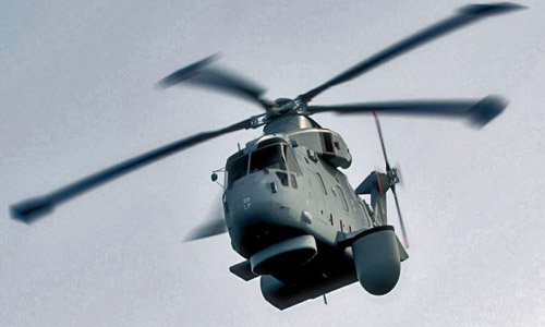 El helicóptero Merlin Crowsnest AEW hace el vuelo inaugural ~ Espejo ...