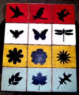 Full Circle Creations: Silhouette blocks....