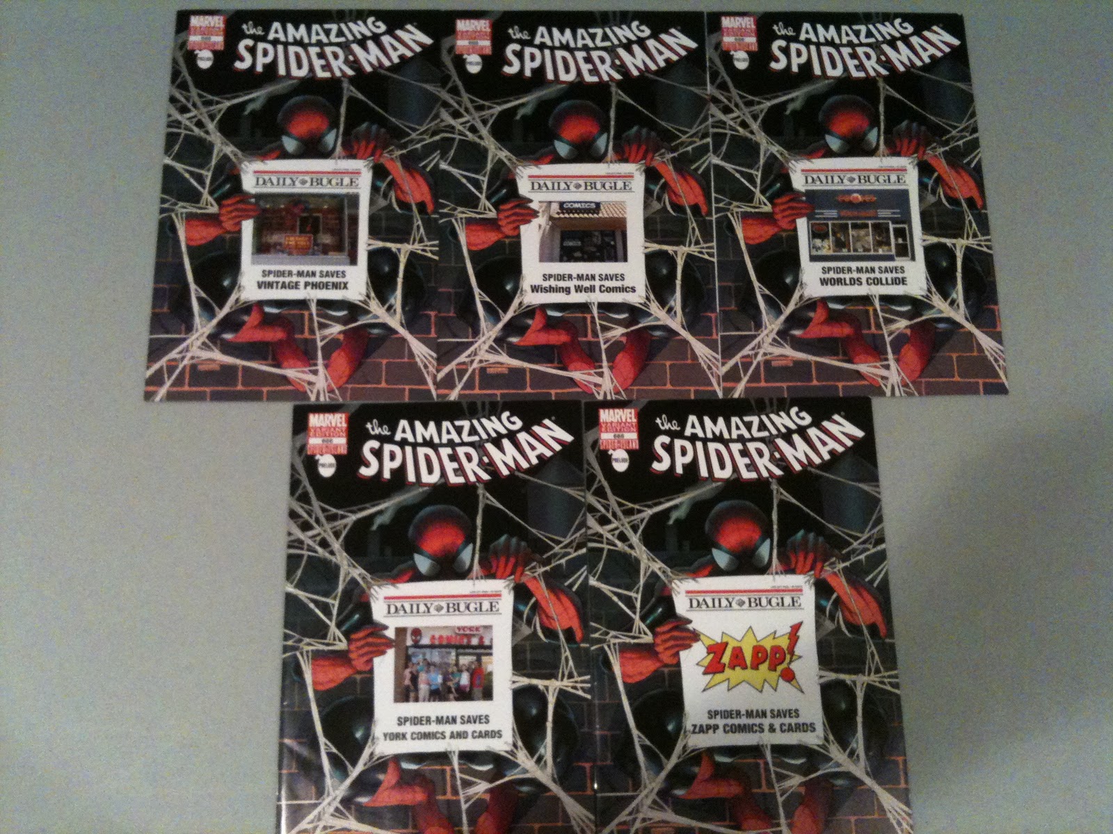 SPIDERMANFAN: Amazing Spider-Man #666 Comic Shop Variants -- The Full ...