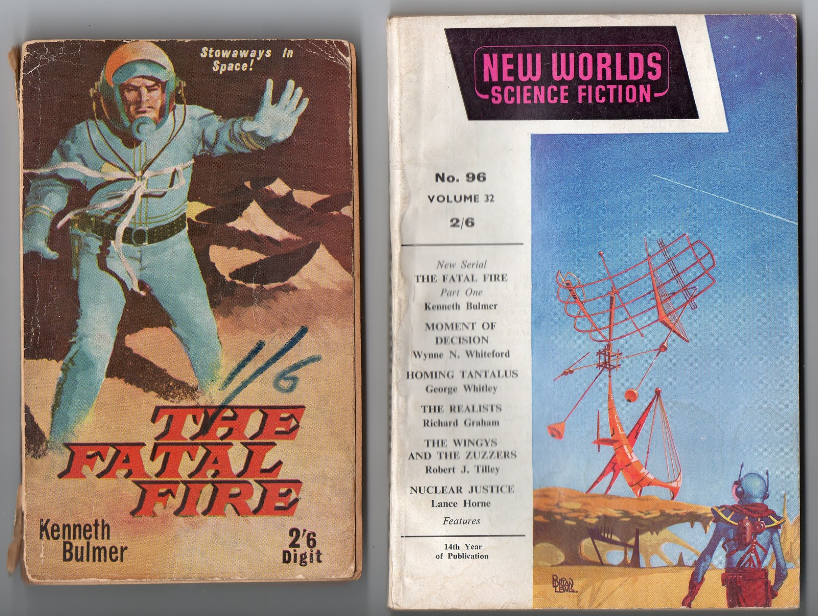 Eight Miles Higher: Vintage SF: Kenneth Bulmer's 'The Fatal Fire'