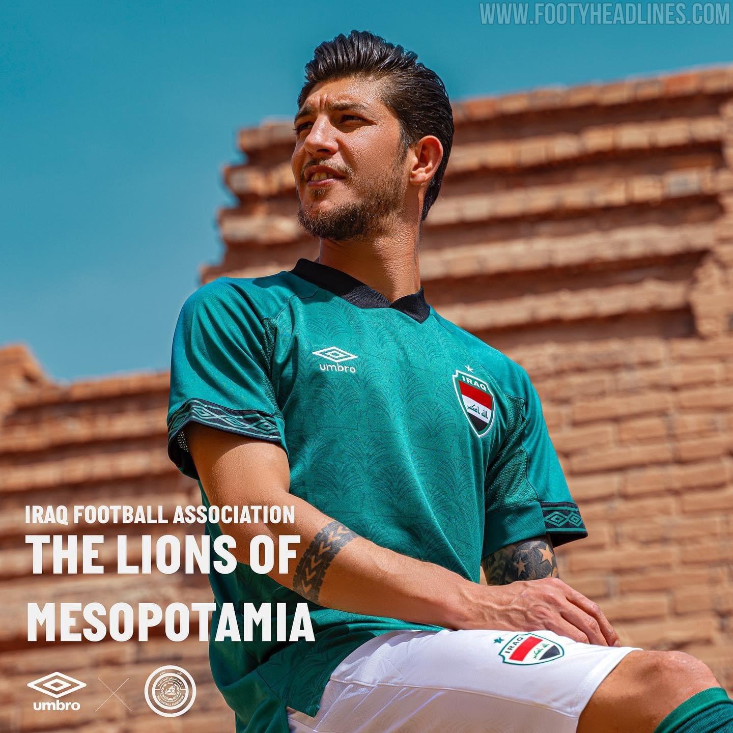 Umbro Iraq 21-22 Home & Away Kits Released - Finally Bespoke - Footy ...