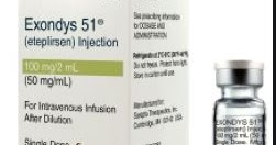 دليل الأدوية العالمي: Exondys 51 Vial حقن إكسونديس