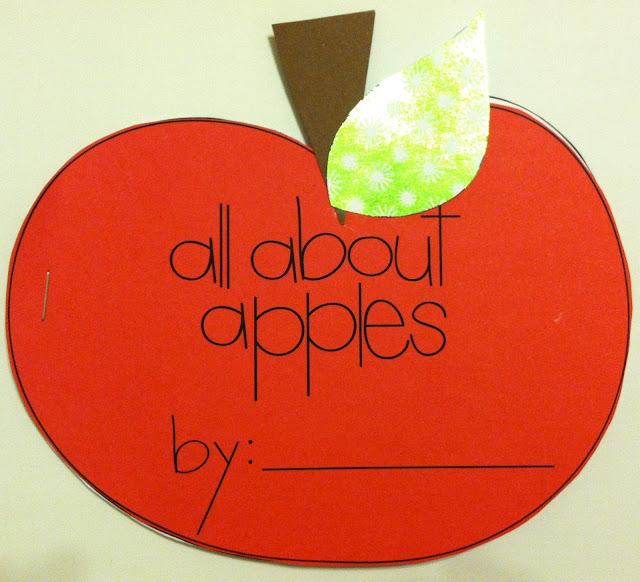 Bilingual Scrapbook: Heart Words and Apples