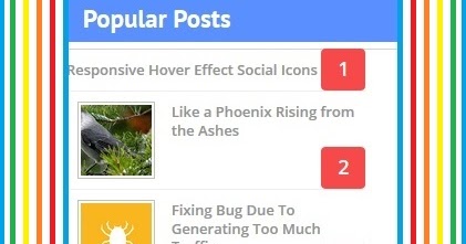 Cara Membuat Popular Post dengan Thumbnail/Gambar - Tipsappbaru