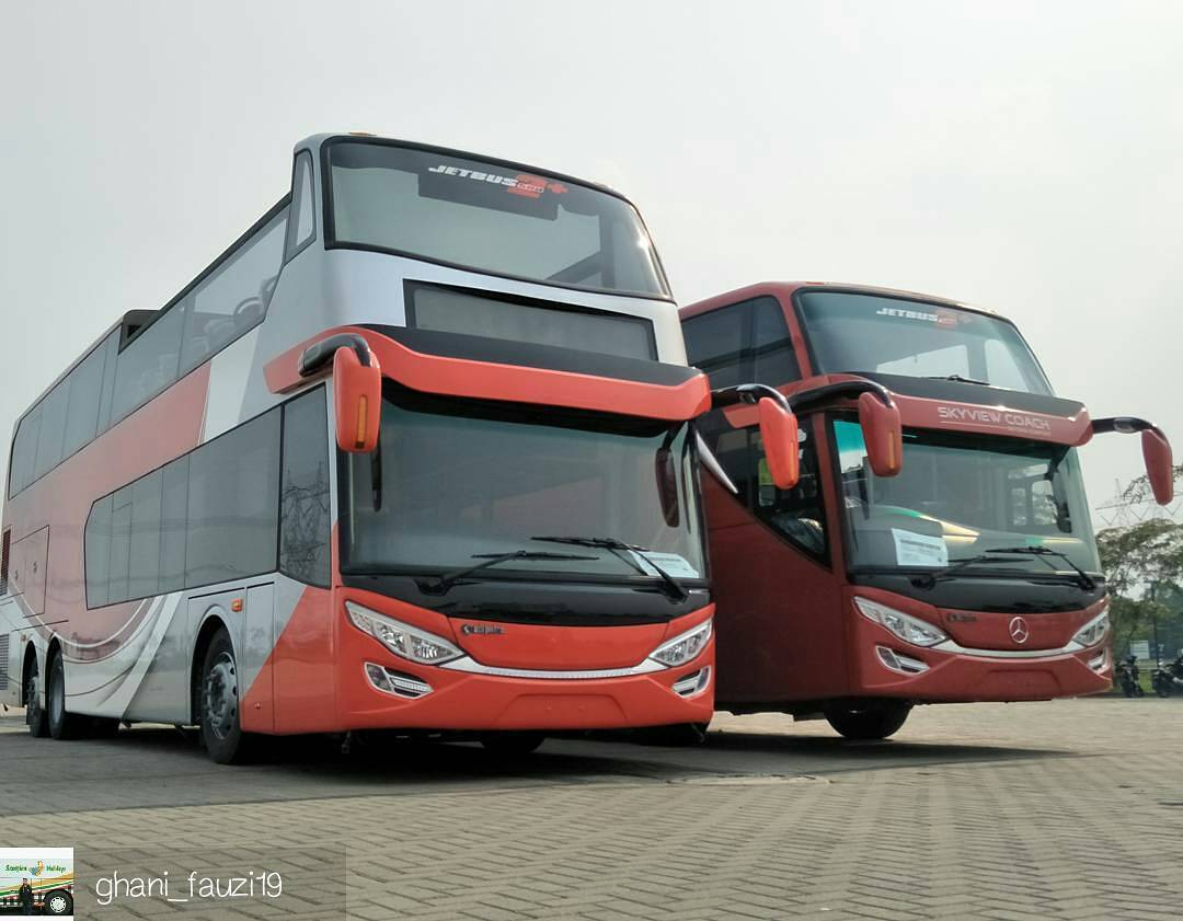 Jetbus SDD 2+ Open Top, Bus Tingkat Adiputro Yang Cocok Digunakan Untuk ...