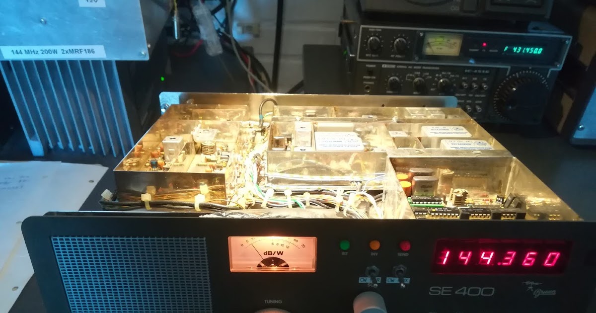 The Braun SE400 all mode 144MHz classic rig