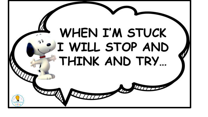 Reflections of a Teacher : Growth Mindset with a Snoopy Theme.