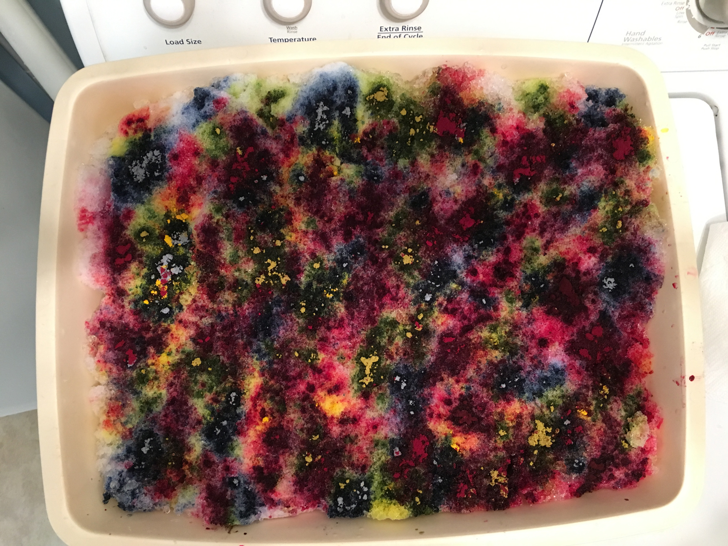 Notes from Norma: More Snow Dyeing