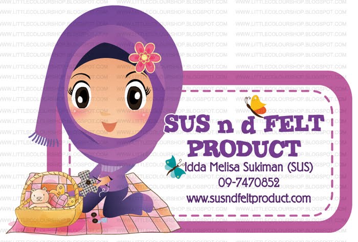 Little Colour Shop: Sticker & Label Kad Kedai SUS