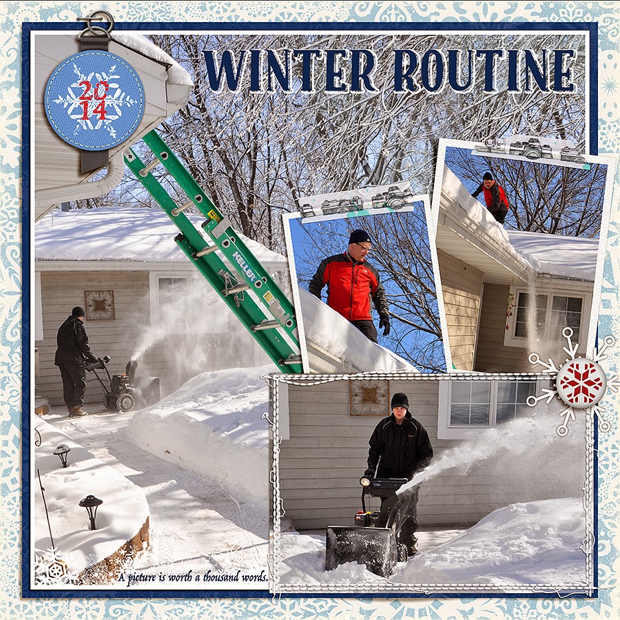 Barbara's Cre8ive Escape: Winter Routine