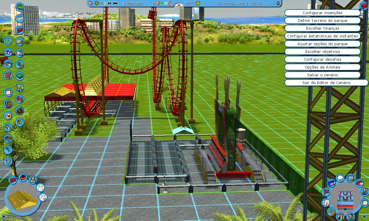 Rct3 Parks: Um novo Parque. No meu Rct3.