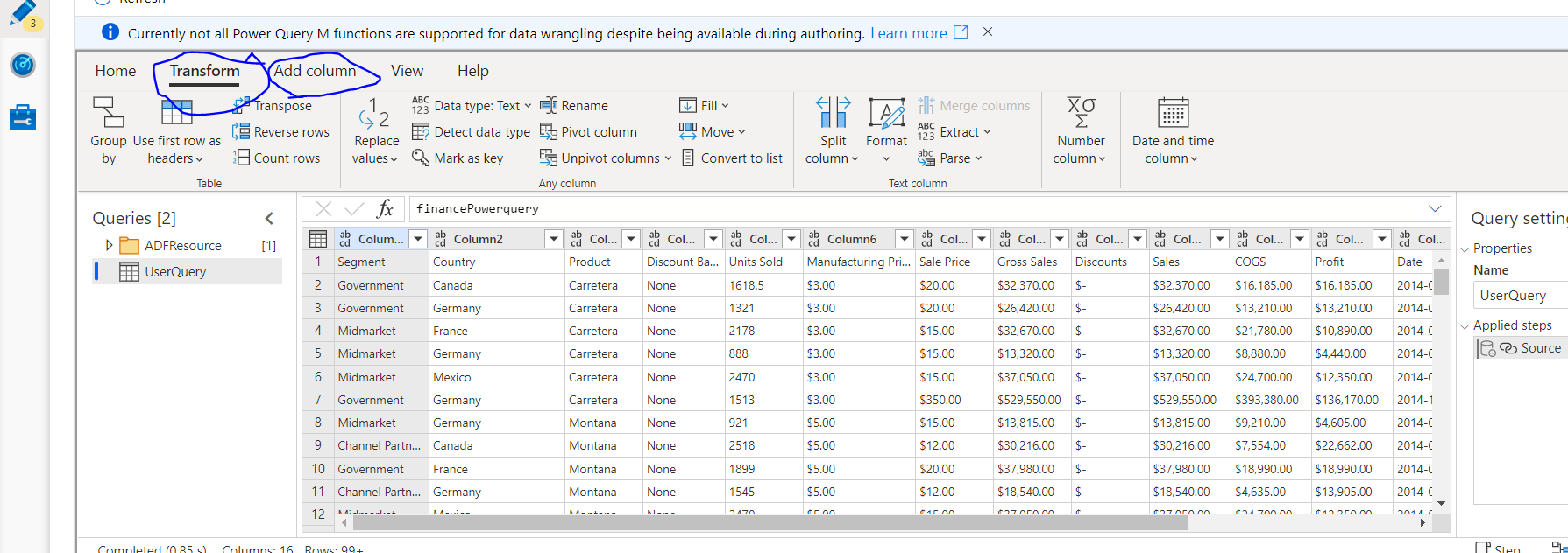 It's all about Data: Why Power query as a transformation activity in ...