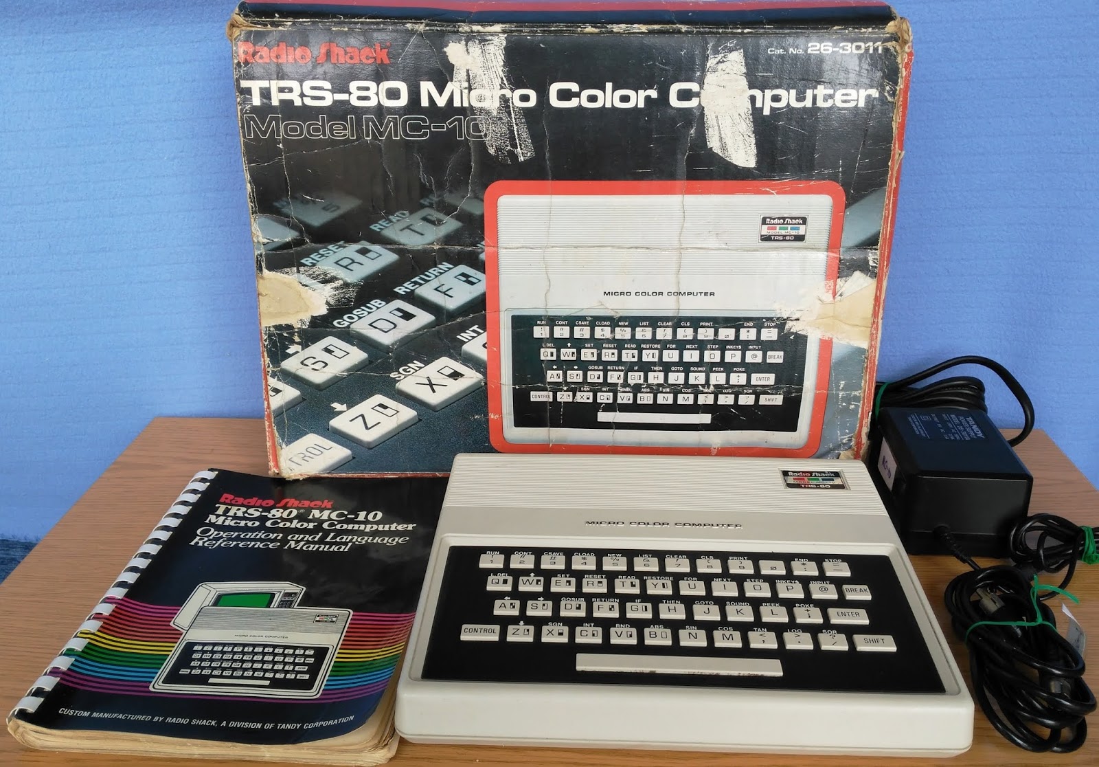 Retro Ordenadores Orty: Ordenador Radio Shack TRS-80 MC-10 (1983)