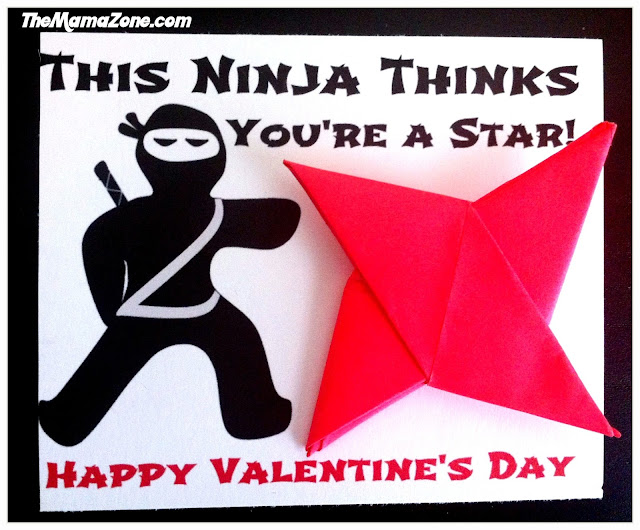 michelle paige blogs: 10 Printable Ninja Valentines