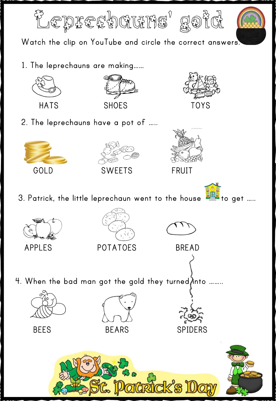 THE TEACHING EXPRESS: LEAPING LEPRECHAUNS